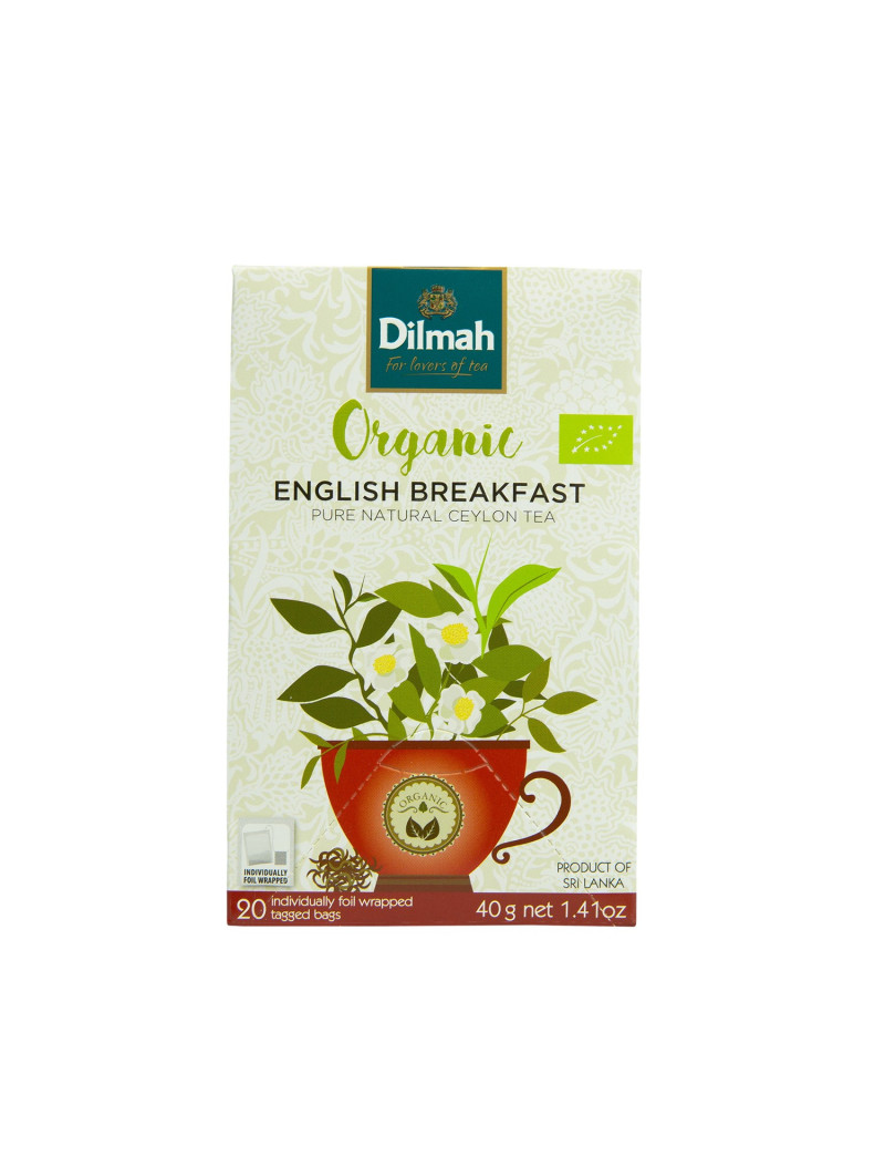 Thé noir Ceylan Prince de Kandy - Boîte 20 sachets | DILMAH