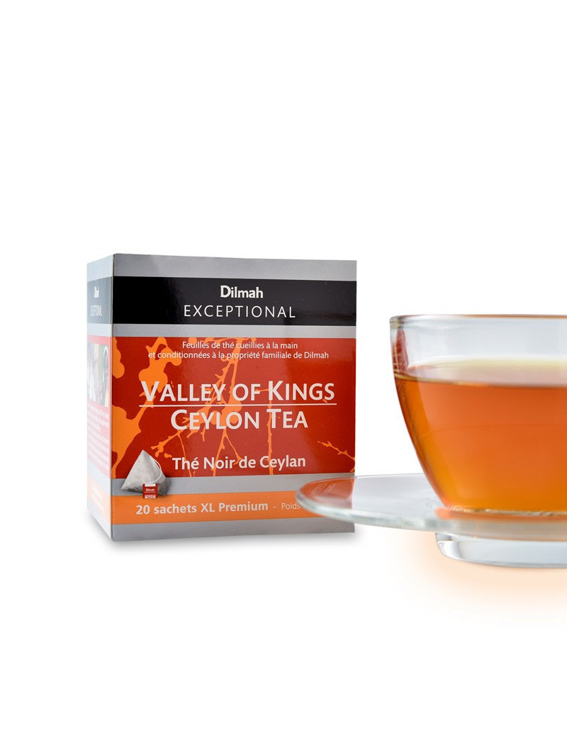 Thé noir Ceylan Valley of Kings - Boîte 20 sachets | DILMAH